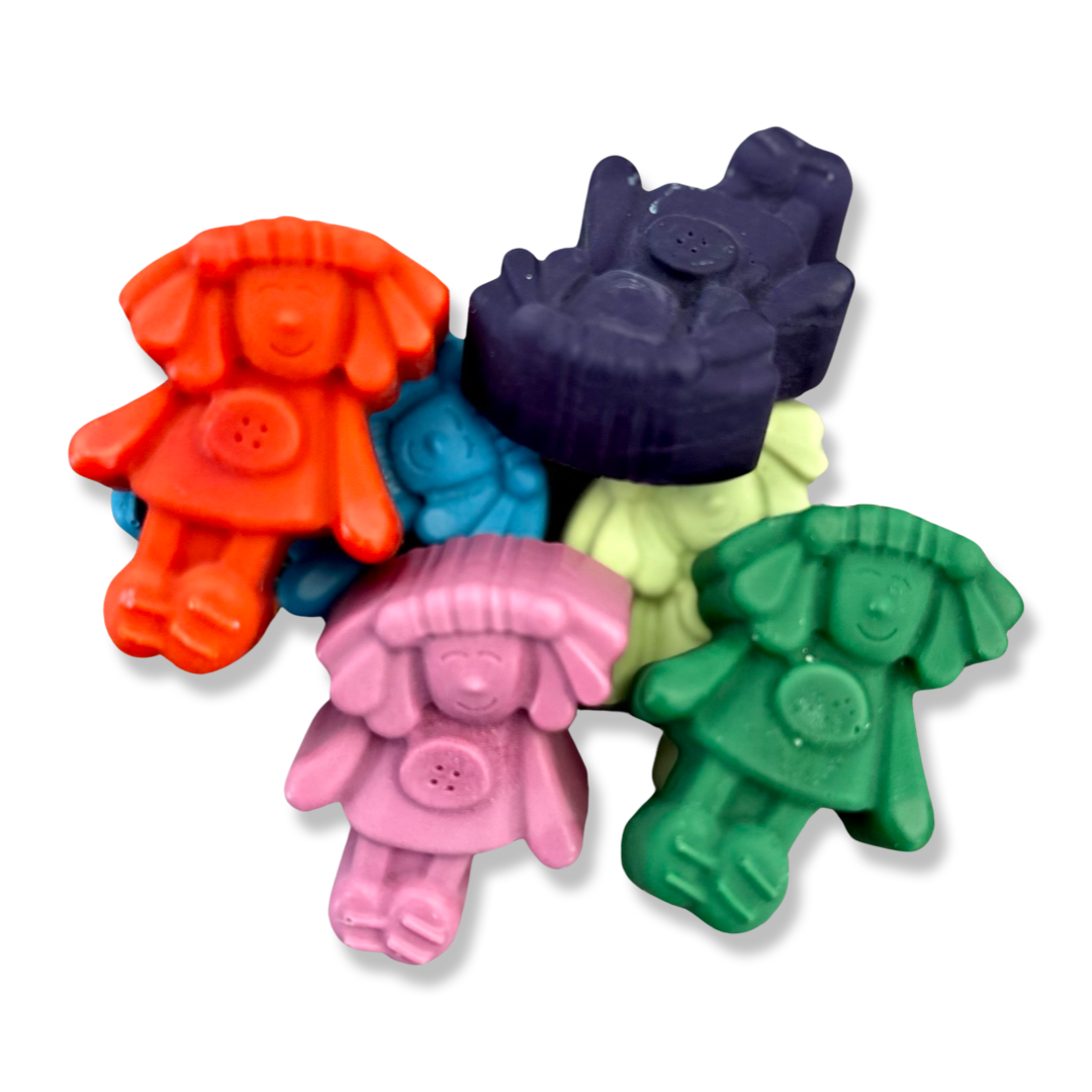 Rag Doll Crayon Box – Wackadoodle